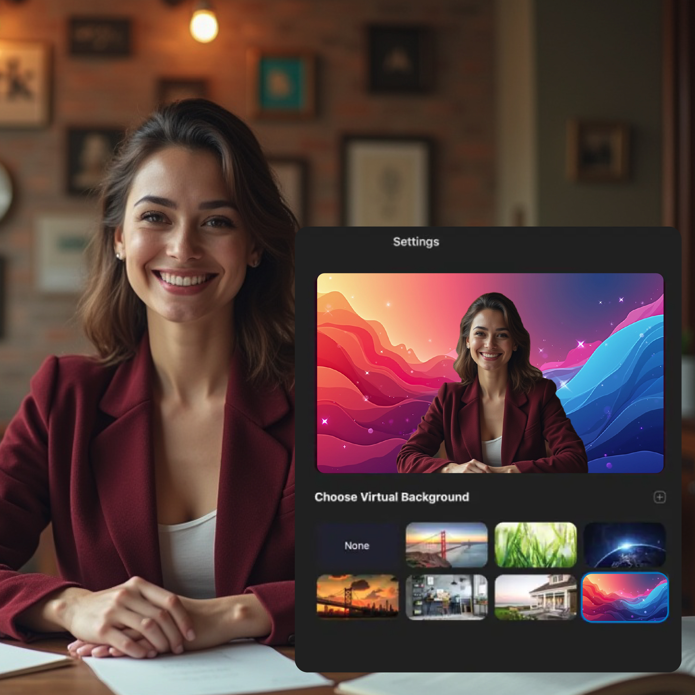 Create Stunning Zoom Backgrounds With Pixlr’s Free Templates