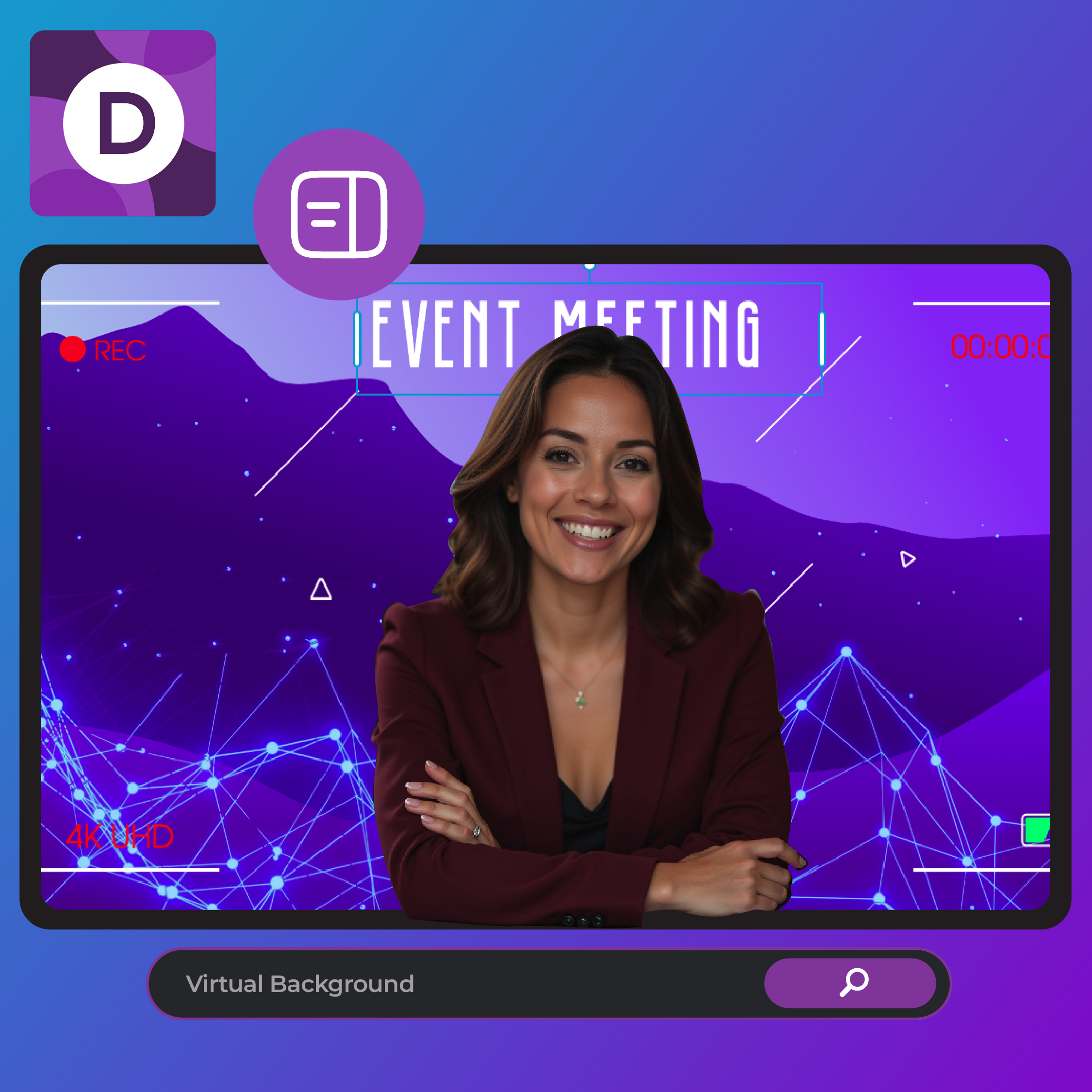 Create Stunning Zoom Backgrounds With Pixlr’s Free Templates